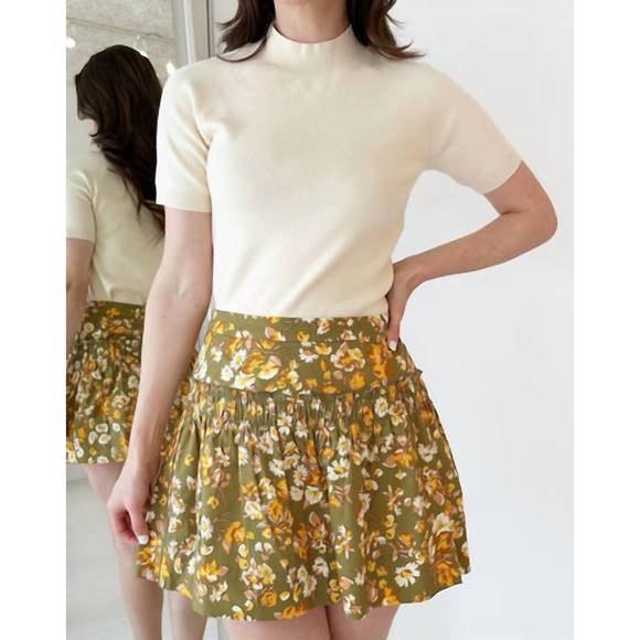 Flora Bea Nyc | Skirts | New Flora Bea Amare Skirt In Hunter | Poshmark